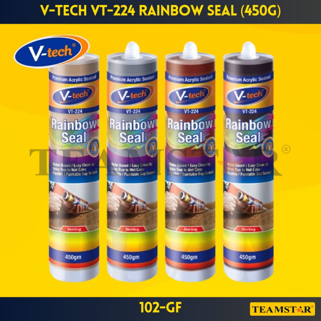 TEAMSTAR V-TECH VT-224 Rainbow Sealant (450G) | Shopee Malaysia