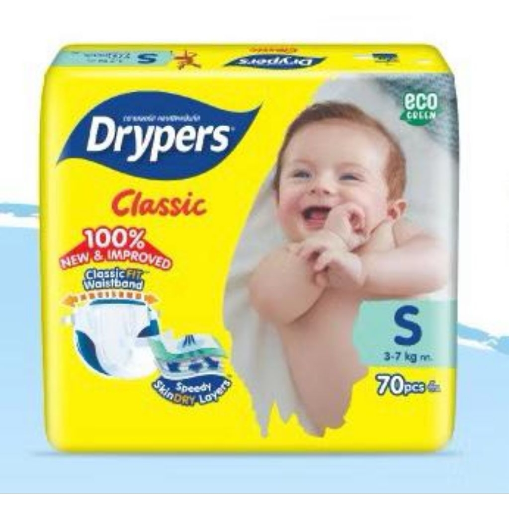 Drypers Classic S/M/L/XL/XXL | Shopee Malaysia