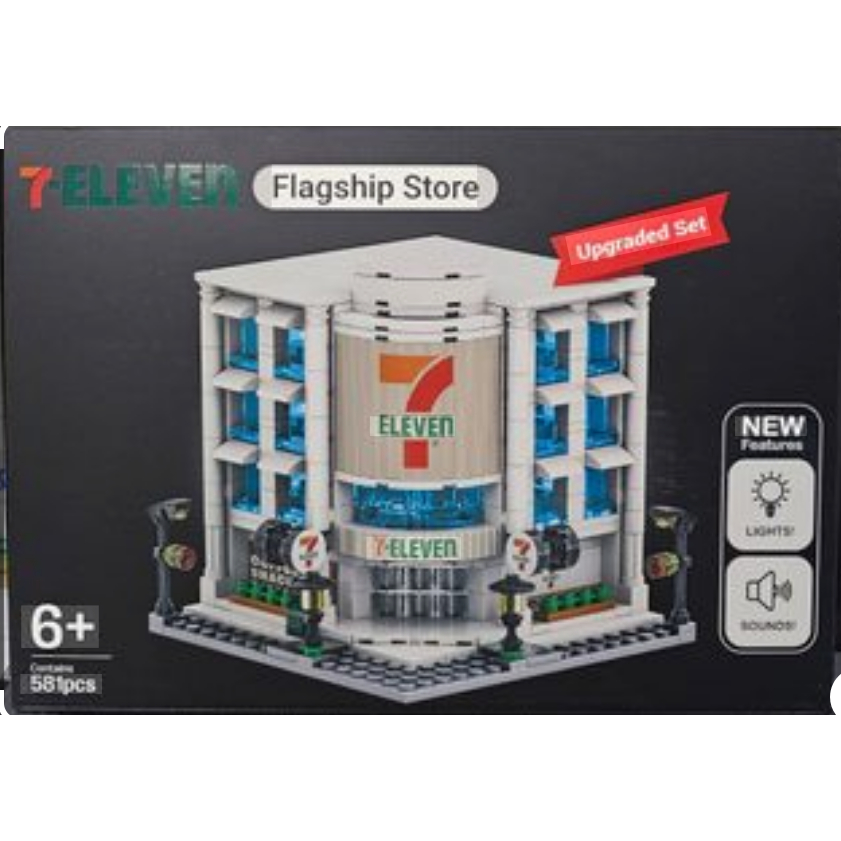 7-Eleven Flagship Store Upgraded Set (Building Block Collection Limited ...