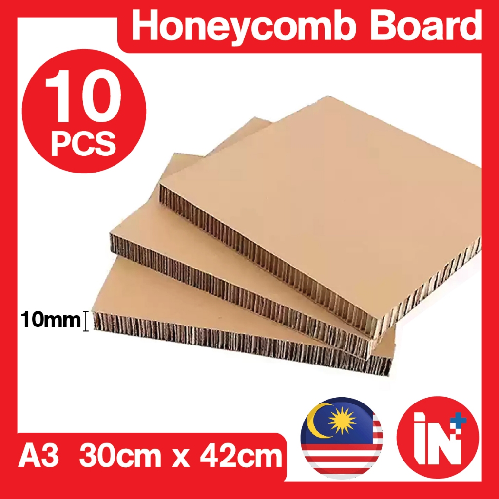 Honeycomb Paper Board 10mm A5 A4 A3 Carton Board Corrugated board ...