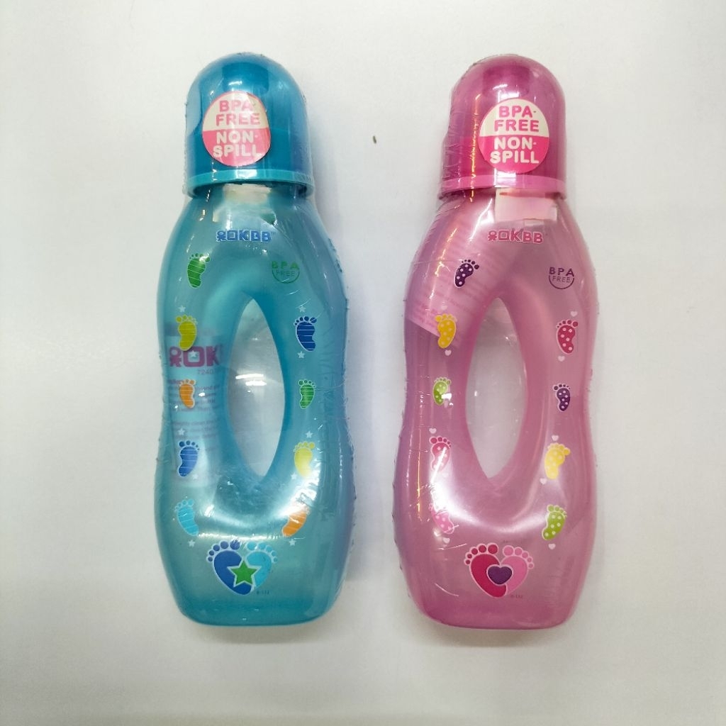 [OKBB / Beeson] Easy Grip Botol Slim Neck 250ml | Shopee Malaysia