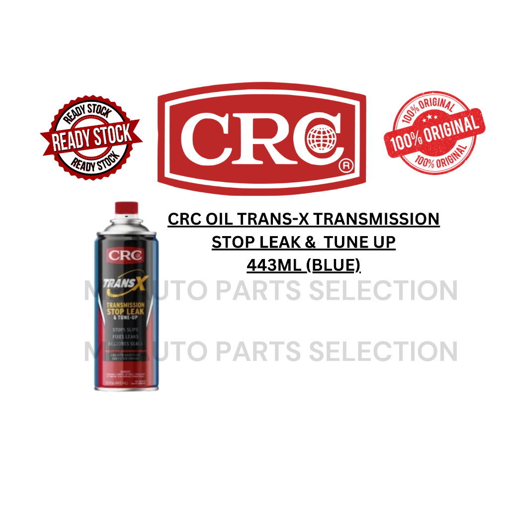 CRC Trans-X Transmission Stop Leak & Tune-Up 443ml & CRC Trans-X High ...
