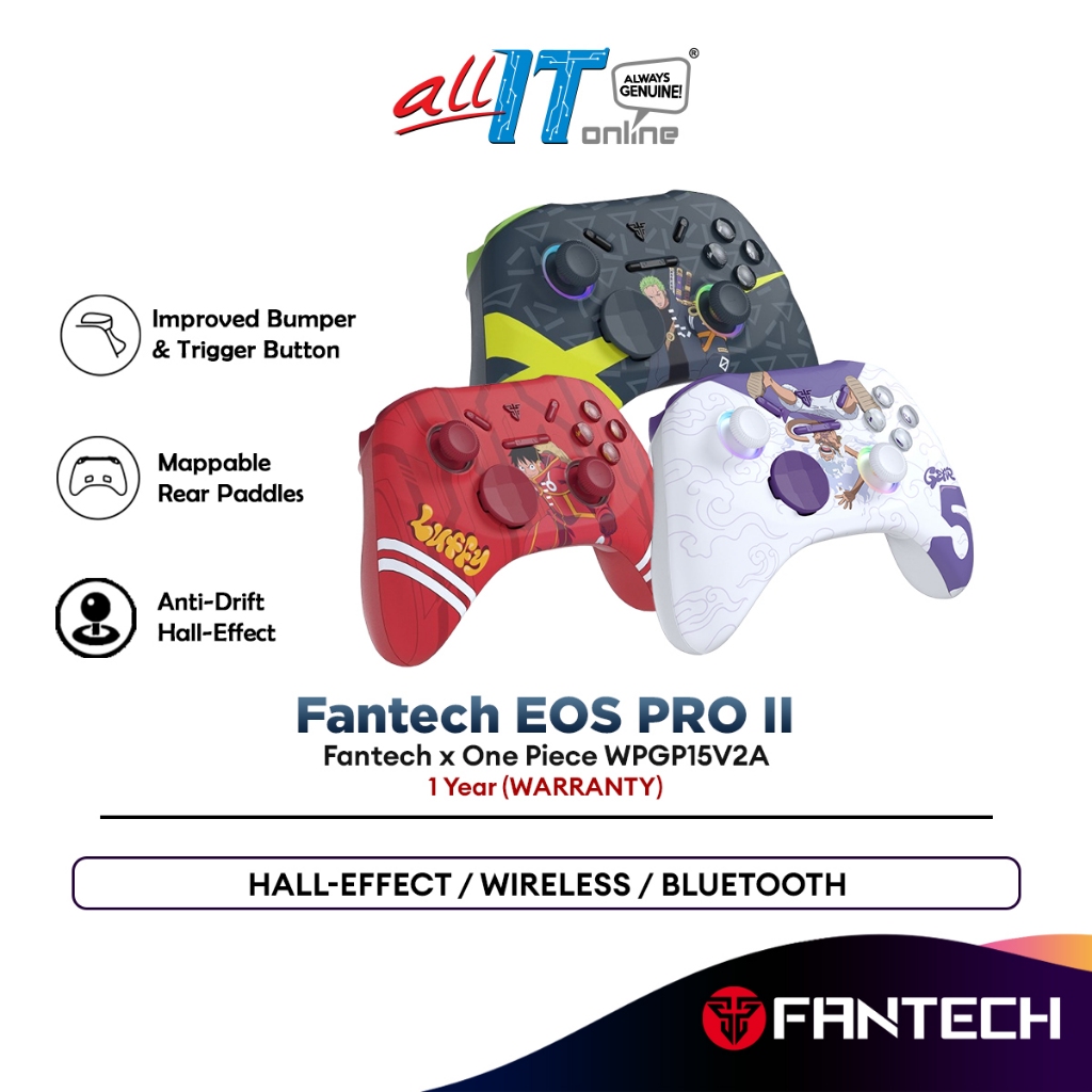 Fantech x One Piece EOS PRO II WGP15v2a Fantech Wireless Gaming ...