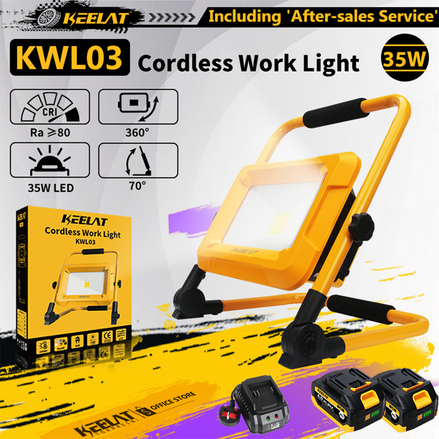 KEELAT Camping light Outdoor emergency LED floodlight super bright ...