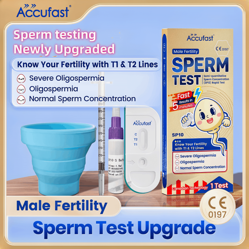 ACCUFAST Sperm Test Kit Male Fertility Test SP10 Test Sperm ...