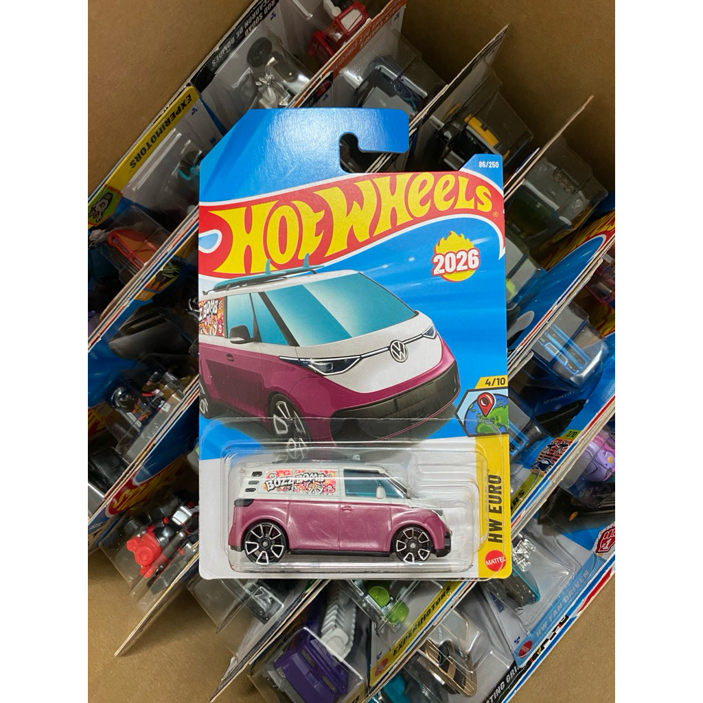 Hot Wheels VW ID. BUZZ BOMB (CASE D 2026) | Shopee Malaysia