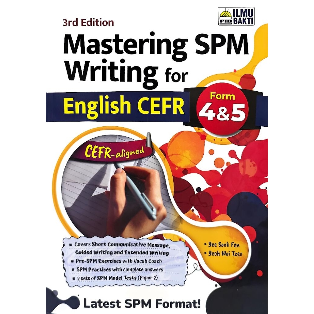 BUKU LATIHAN - MASTERING SPM WRITING FOR ENGLISH CEFR FORM 4 & 5 ( 3rd ...