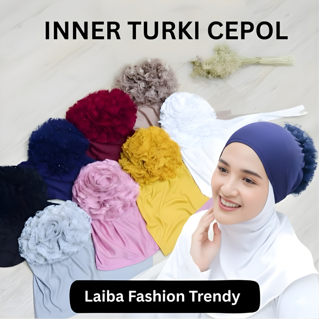 Inner Turkey Cepol Hijab Bun / Inner Hijab Turkish Ciput / Hijab Ciput ...