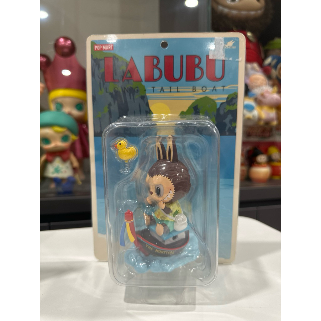 Original Popmart LABUBU Long-Tail Boat Figure LABUBU长尾船手办 | Shopee Malaysia