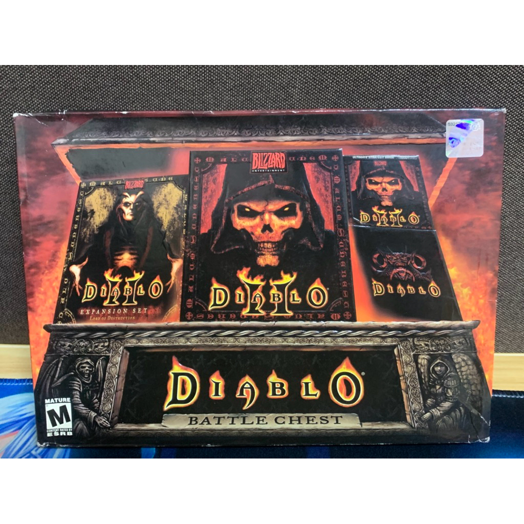 (PC Game NEW OLD STOCK) Vintage DIABLO BATTLE CHEST | Shopee Malaysia