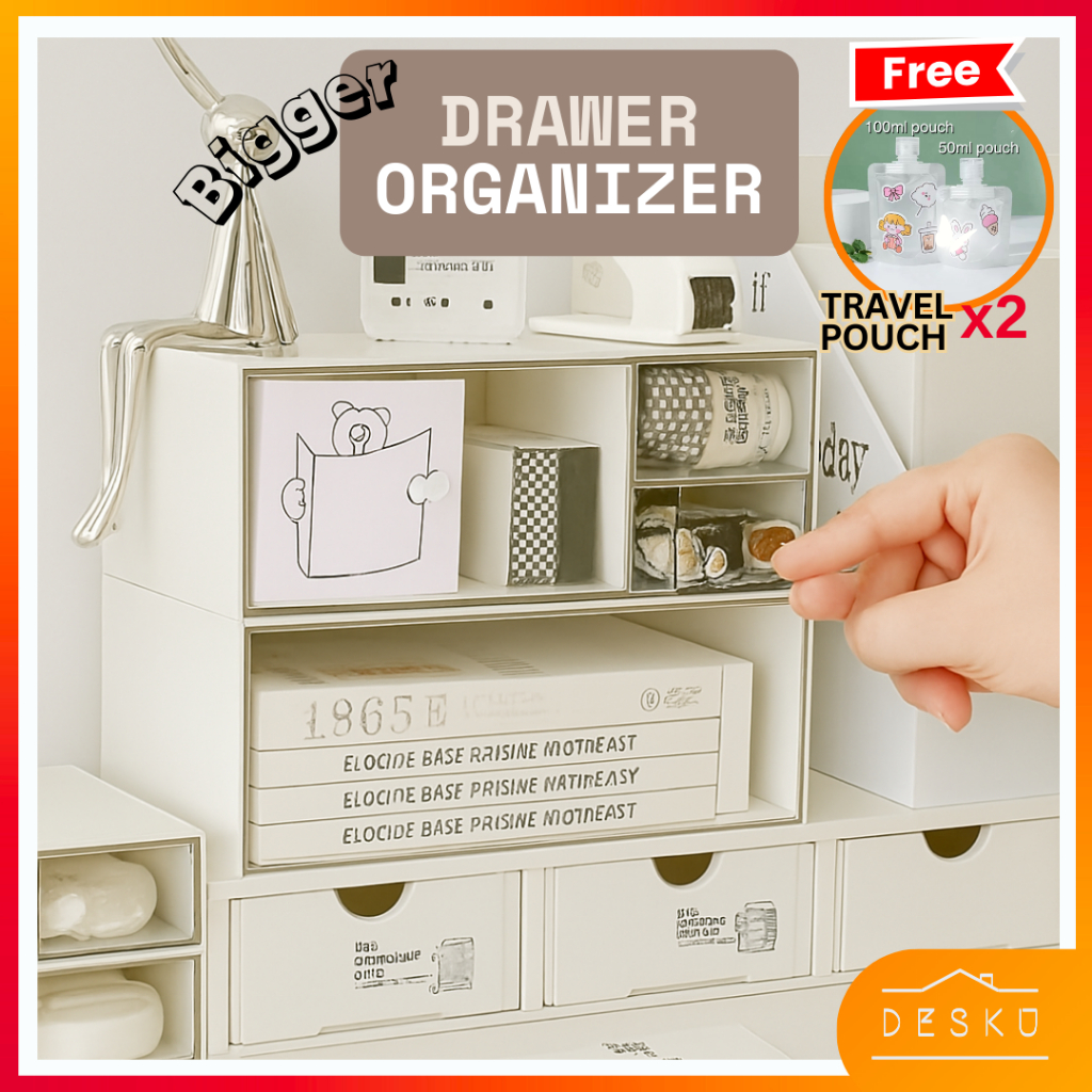 Stationary Drawer Organizer For Office Desk Organizer Alat Tulis ...
