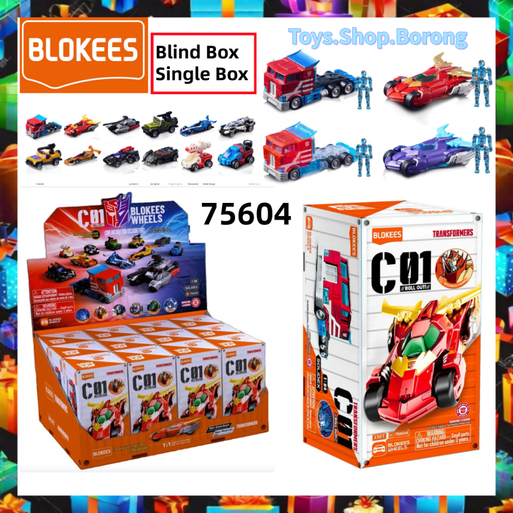 Blokees Wheels Transformers C01 Auto Prime Volume 01 - Action Figure ...