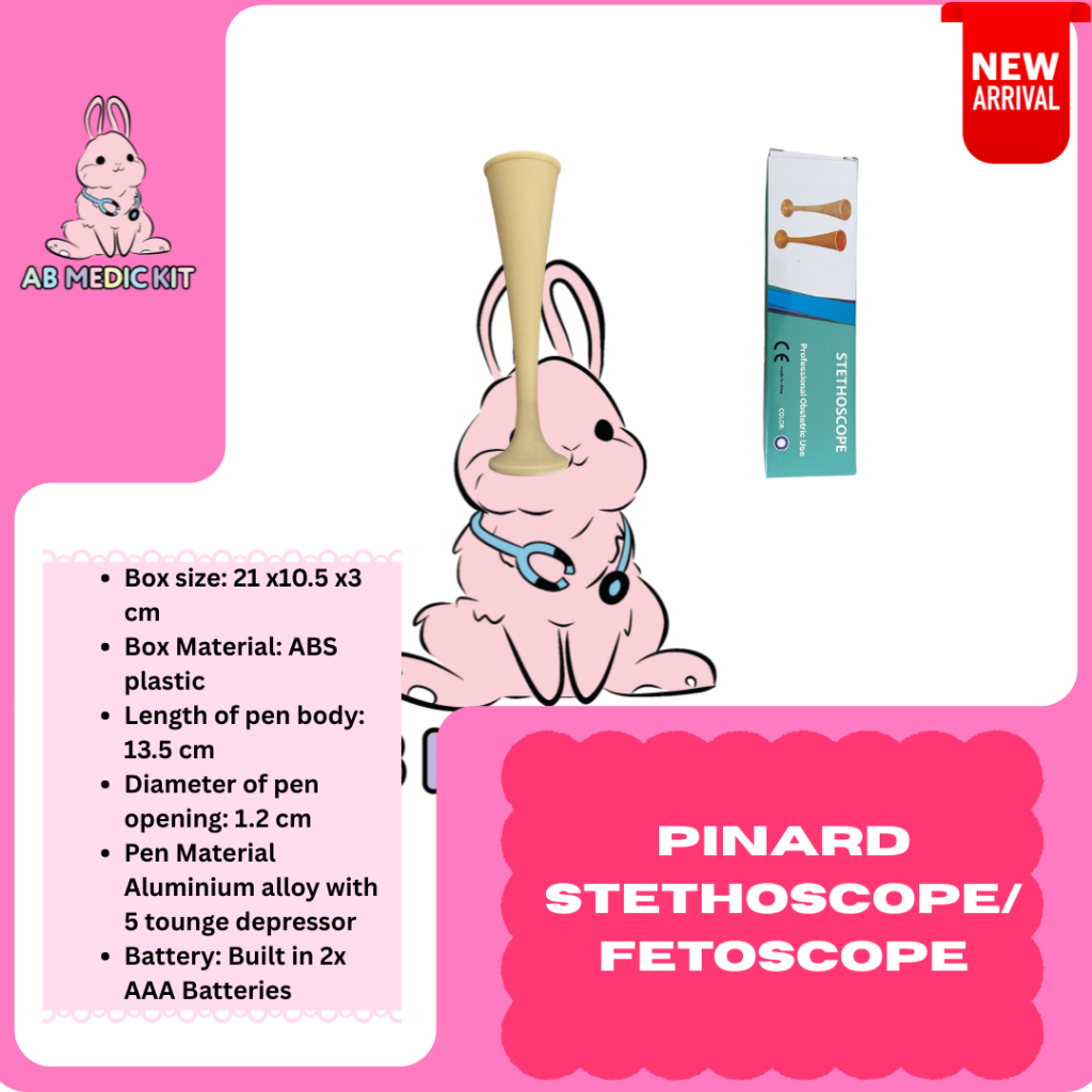 Pinard Foetal Stethoscope (Plastic) Practice for Clinical Year Medical ...