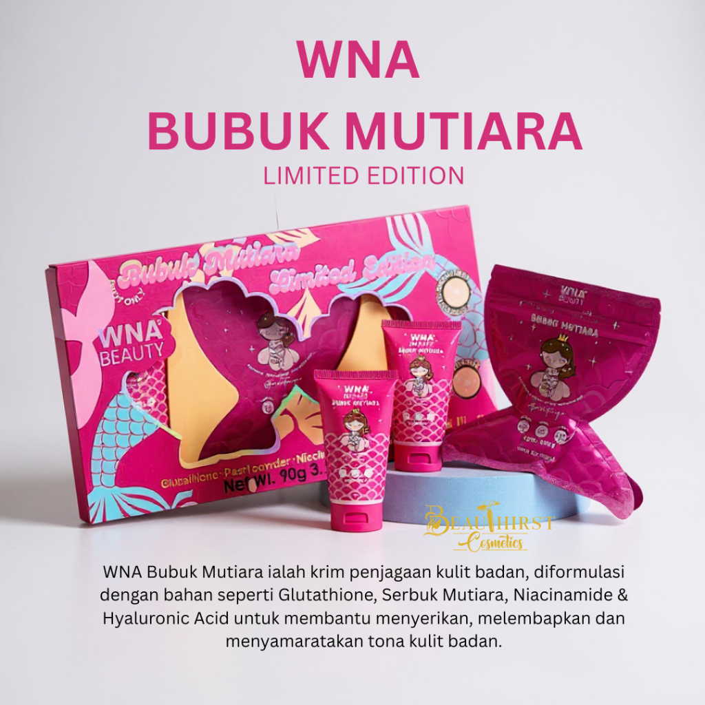 NEW BUBUK MUTIARA & CREAM MUTIARA LIMITED EDITION | Shopee Malaysia
