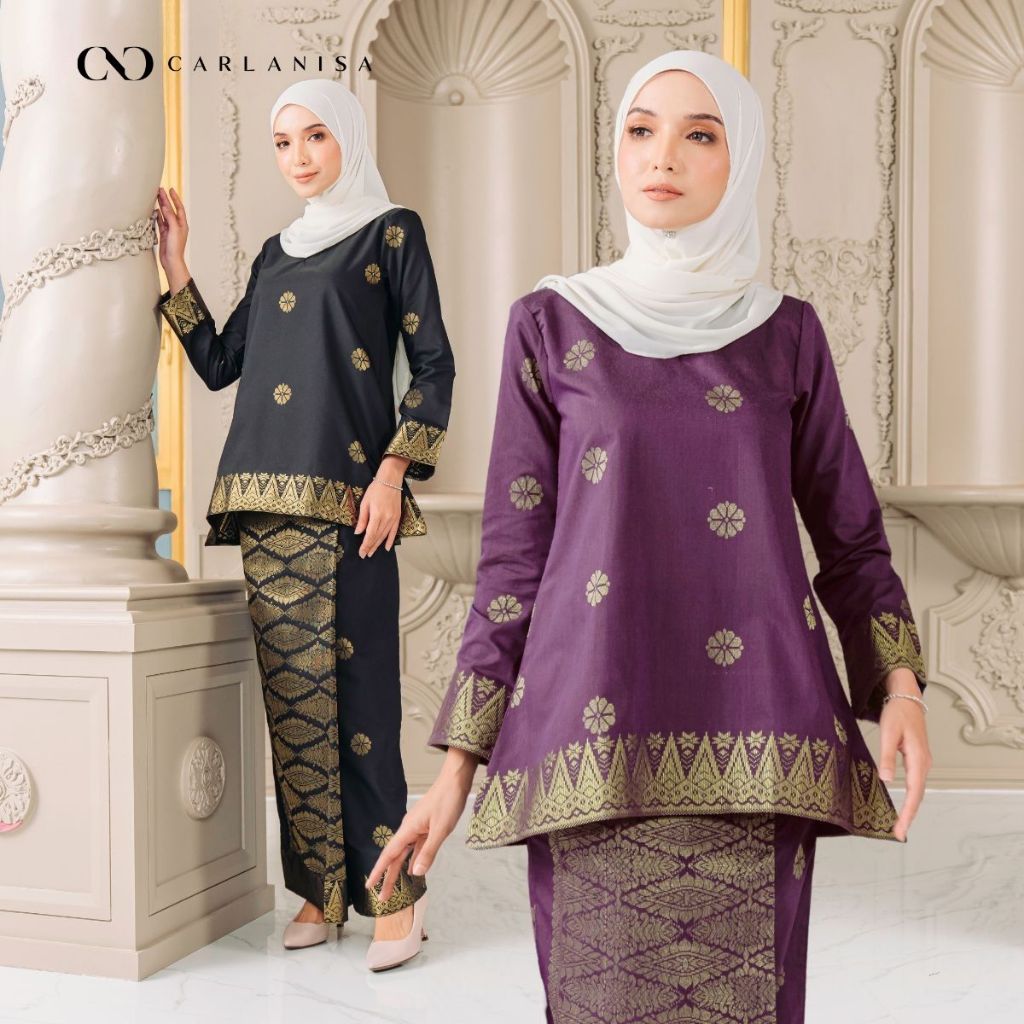 CARLANISA Aryana Baju Kurung Kedah Sonkget Hot Selling Terbaru Women's ...