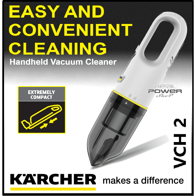 Karcher Hand-Held Vacuum Cleaner VCH 2 [ Ready Stock / Full Set New ...