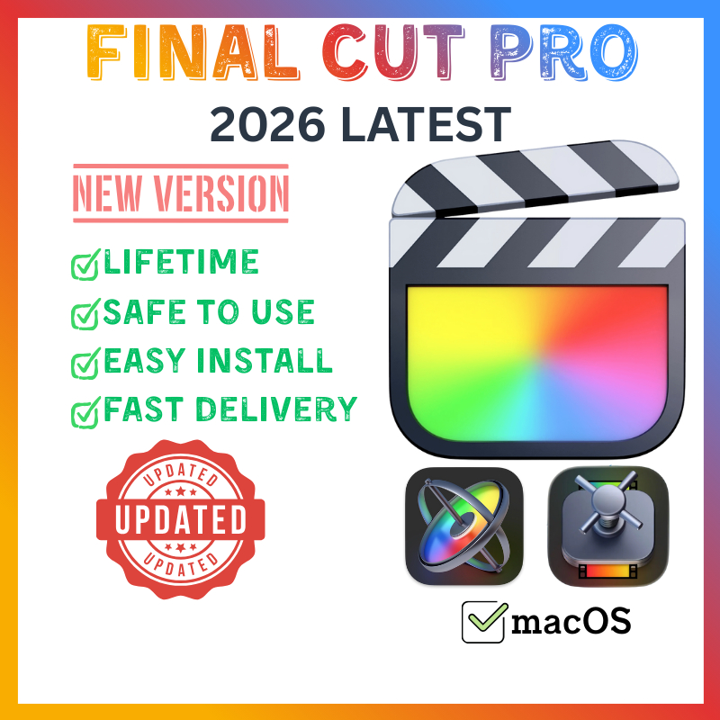 Final Cut Pro 2026 Latest with Installation Tutorial (macOS) | Shopee ...