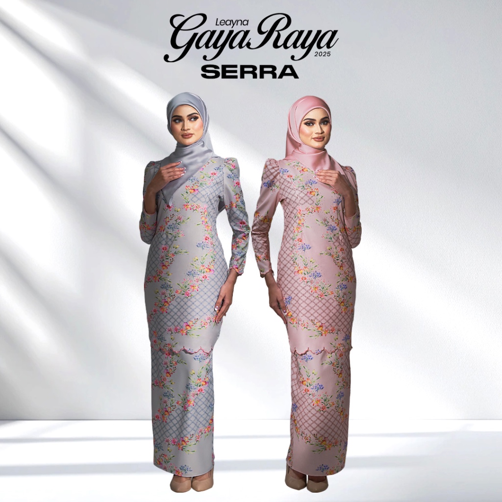 LEAYNA.CO SERRA Kurung | Shopee Malaysia