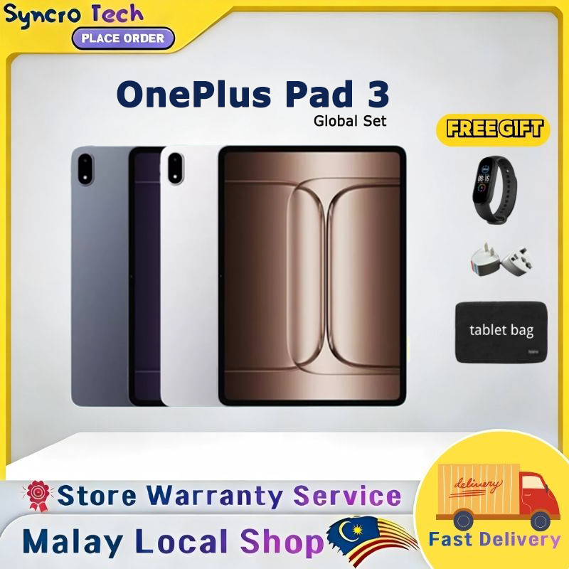 【Global Rom】OnePlus Pad 3 Snapdragon 8 Elite Tablet 12140mAh 13.2 inch ...