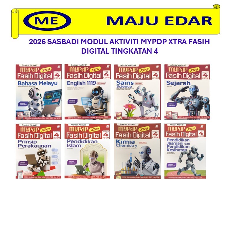 2026 SASBADI MODUL AKTIVITI MYPDP XTRA FASIH DIGITAL KSSM TINGKATAN 4 ...