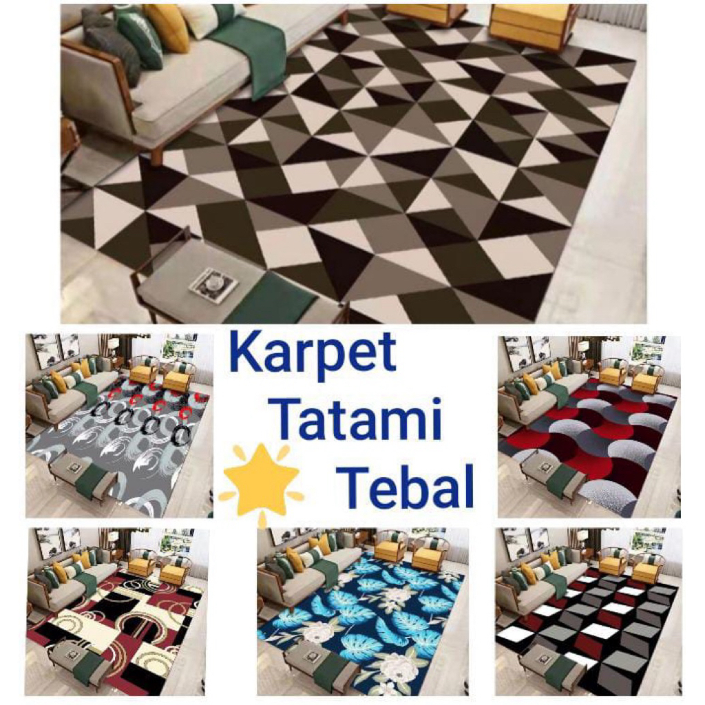 Karpet tatami tebal/ Karpet Tatami Style Japanese,carpet Tebal Dan ...