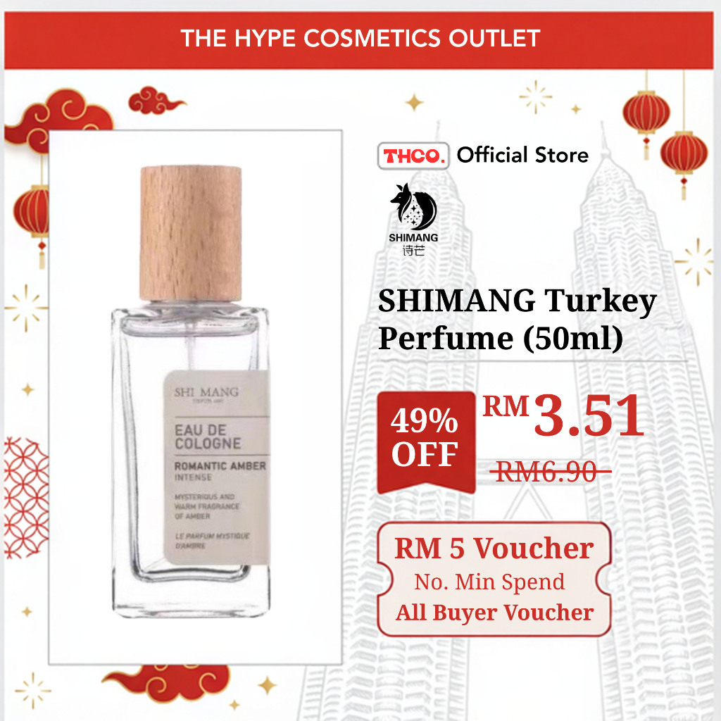 [THCO] SHIMANG Turkey Perfume (50ml) 诗芒土耳其香水 | Shopee Malaysia