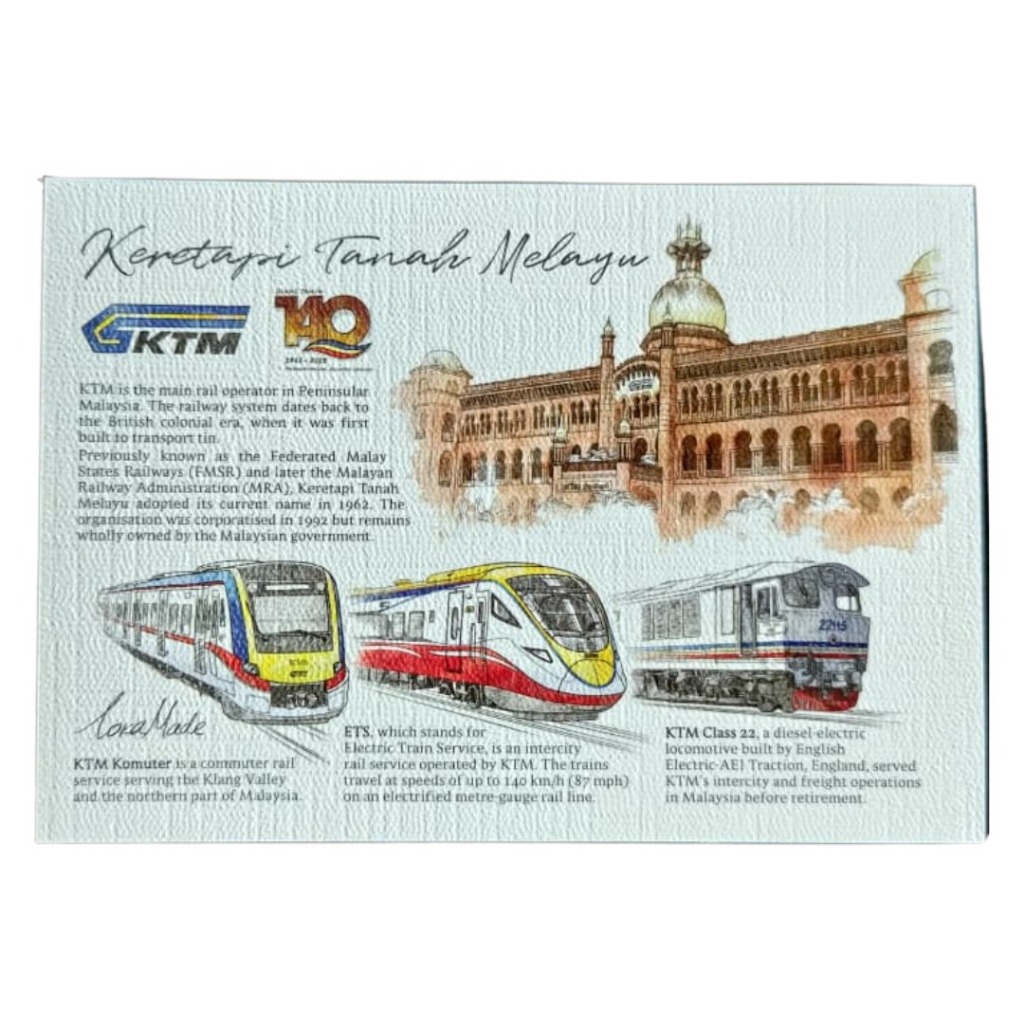 KTMB X LOKAMADE POSKAD | Shopee Malaysia