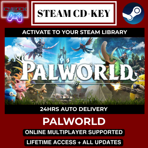 Palworld Online [Auto delivery] Steam Global Activation Code (CDK ...