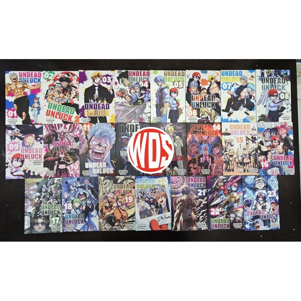 Manga : Undead Unluck volume 1-23 ( English Version ) | Shopee Malaysia