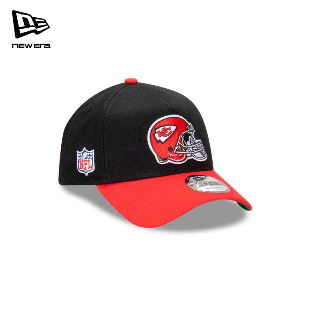 New Era 9FORTY A-Frame Kansas City Chiefs NFL Rivalry Black Scarlet Red ...