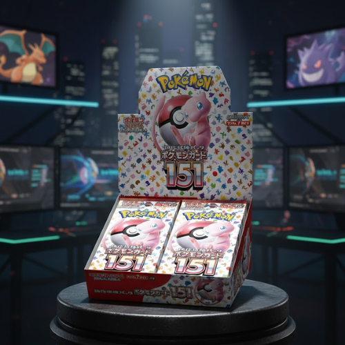 Pokémon Card 151 Booster Box sv2a Shrink-wrap 【Direct from Japan ...