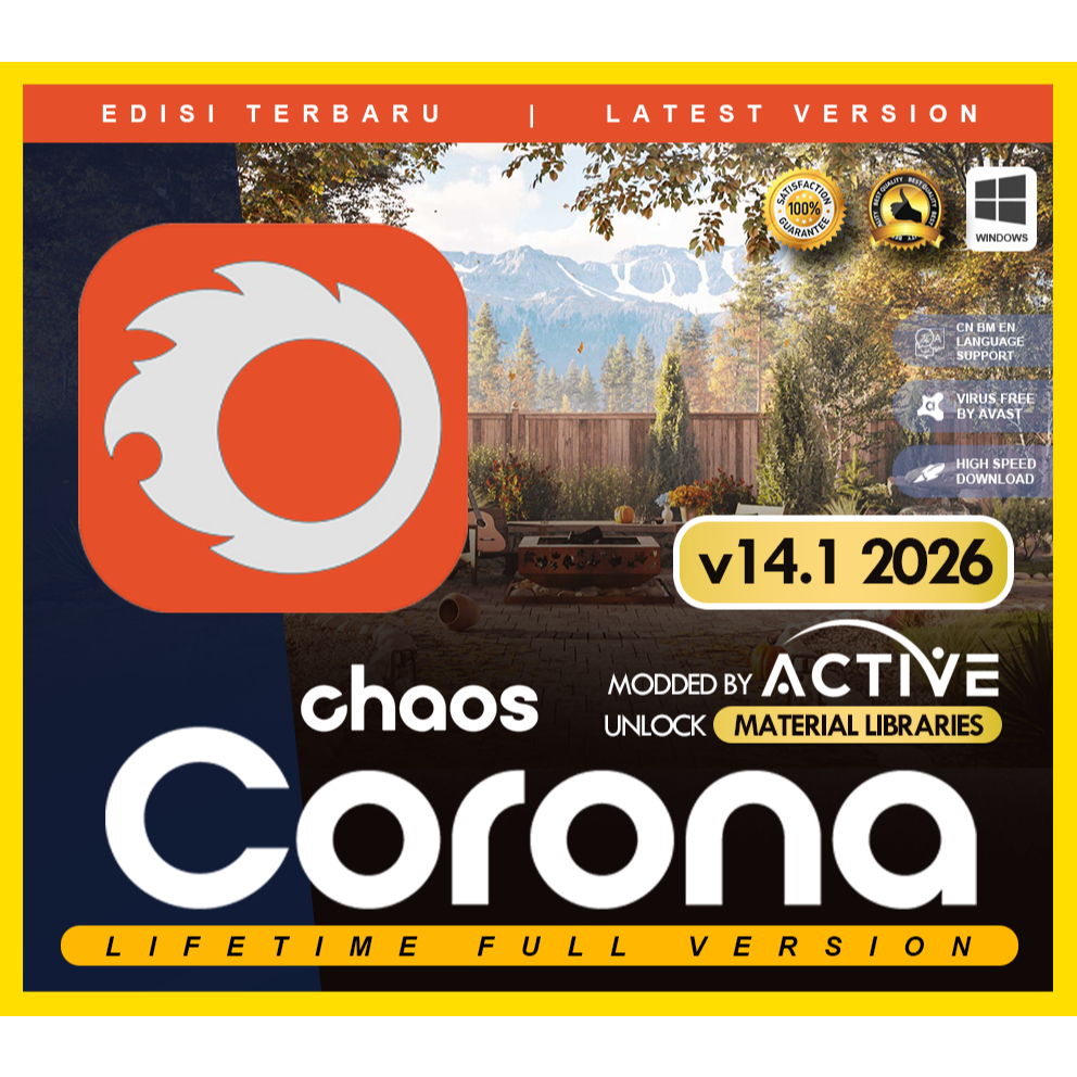 Corona Renderer v14.1 ~ v7 2026 for 3DS MAX & Cinema 4D Windows 🔥 ...