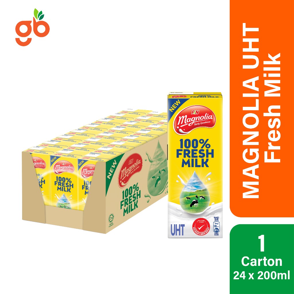 MAGNOLIA UHT Susu Segar 200ML x6 x4 | Shopee Malaysia