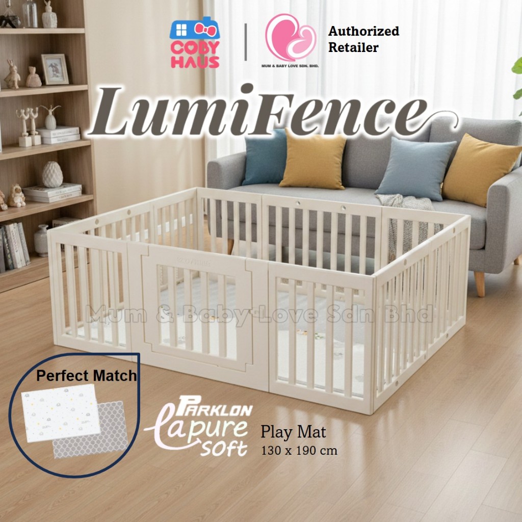 Coby Fence LumiFence 130 x 190 x 65 cm for Parklon Lapure Mat ...