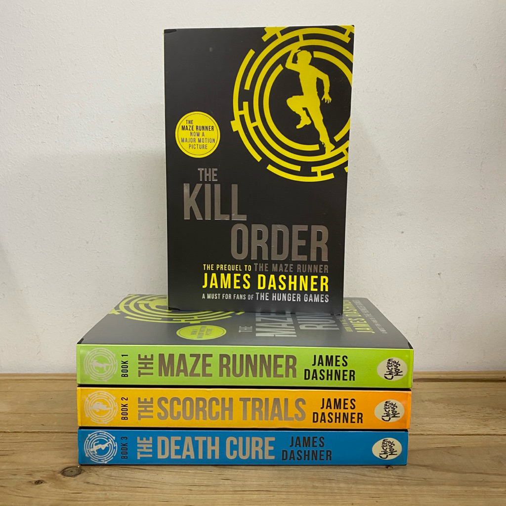 The Maze Runner Trilogy & Prequel Set (Preloved) | Shopee Malaysia