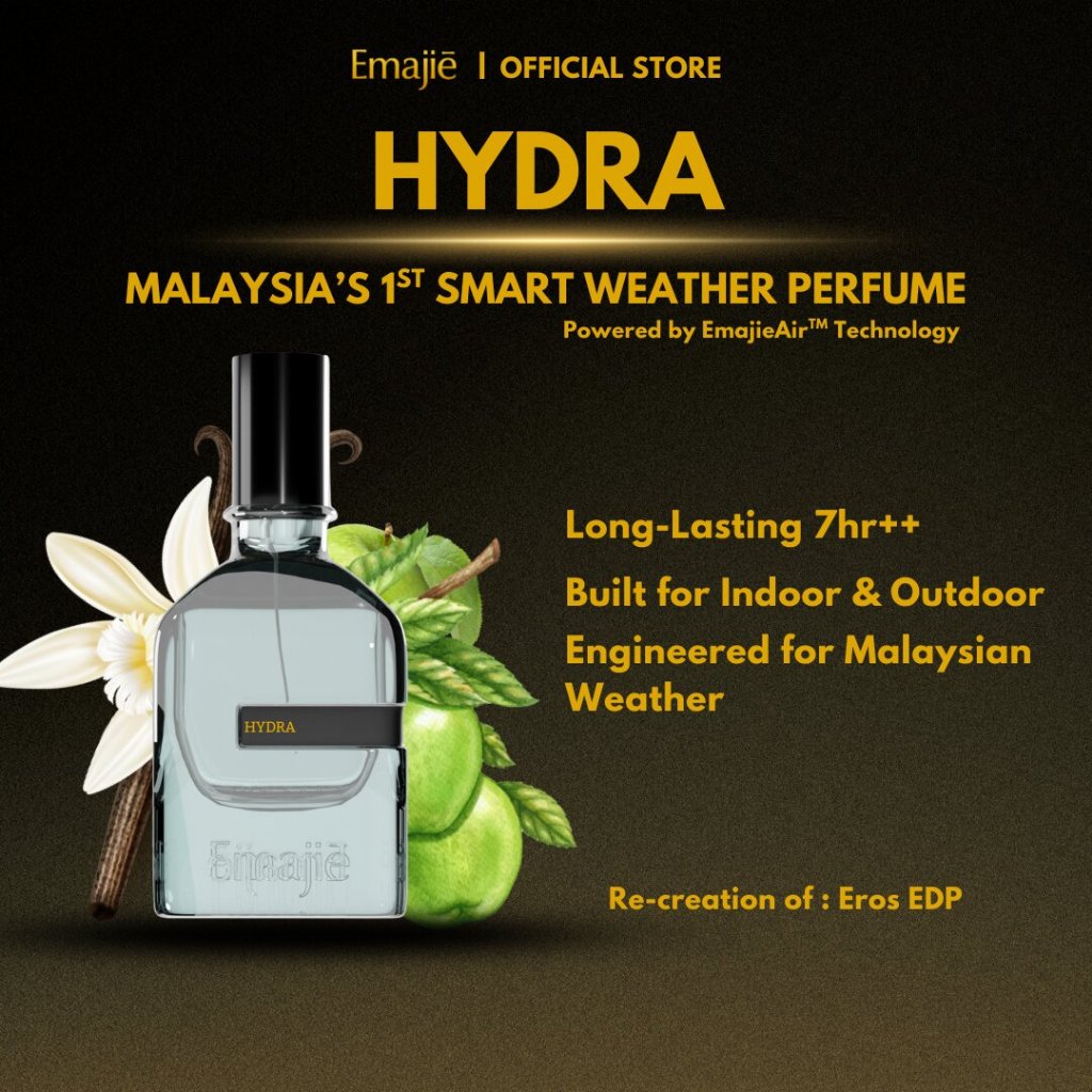 EMAJIE HYDRA Perfume for Men 10ml 30ml Long Lasting Muslim Friendly ...