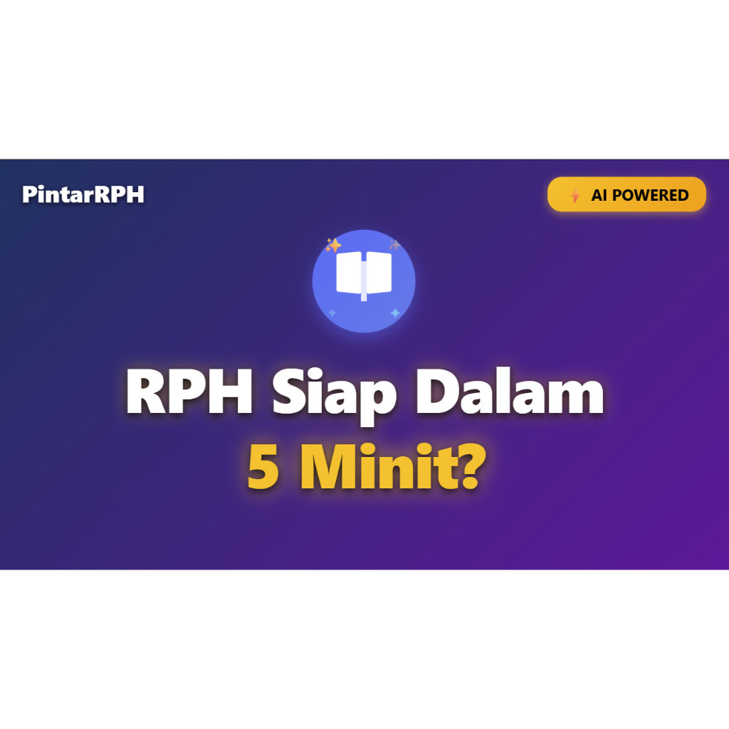 PintarRPH | Sistem Jana RPH & RPT Guru SK (Format KPM) | AI-Powered ...