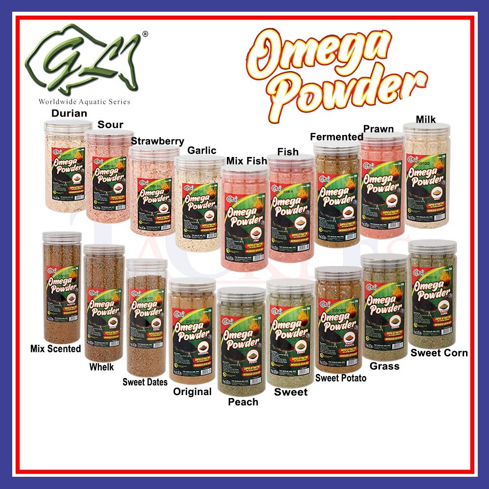 GL Omega Powder 250g Ready-to-use Powder Bait Umpan Ikan Serbuk ...