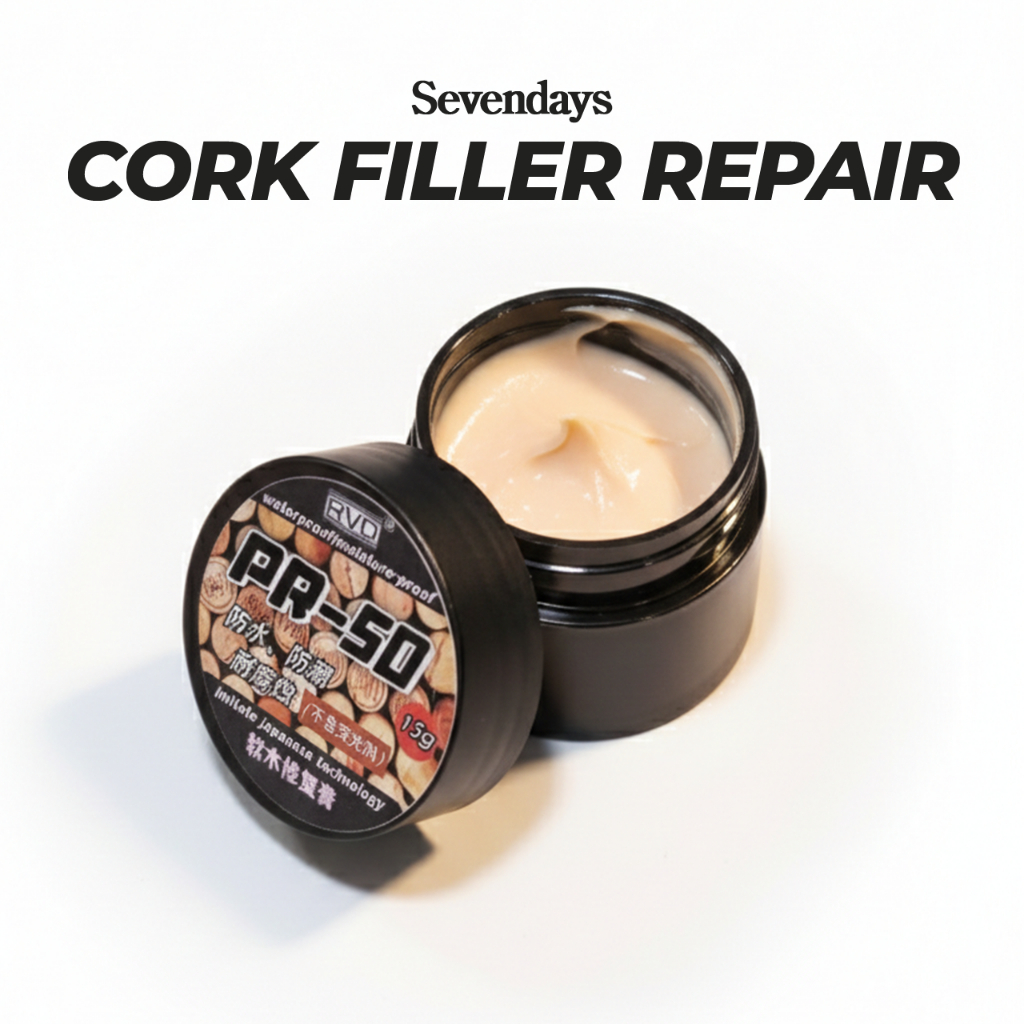 Cork Filler Repair Kit Paste Fishing Rod Cork Handle Damage Spinning ...