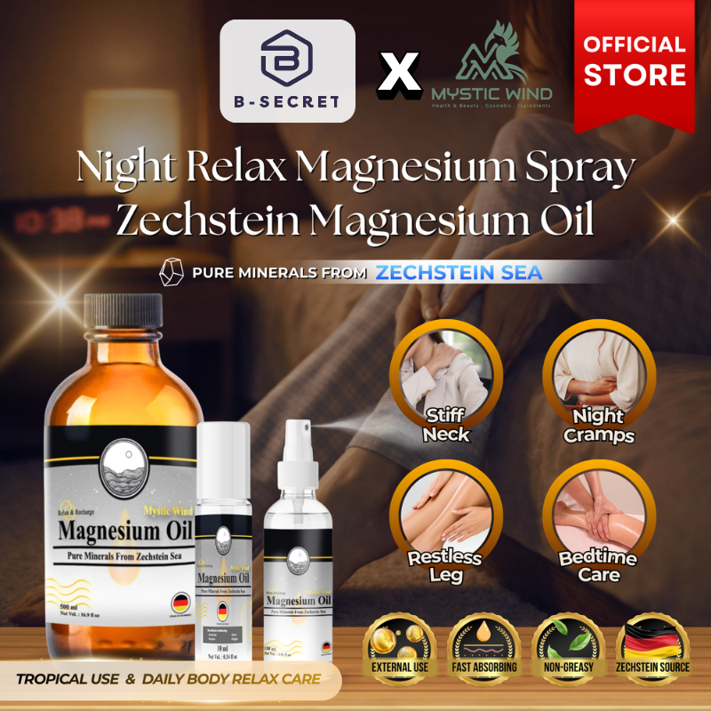 Minyak Magnesium Zechstein | Magnesium Oil — Lega Sakit Otot & Tidur ...