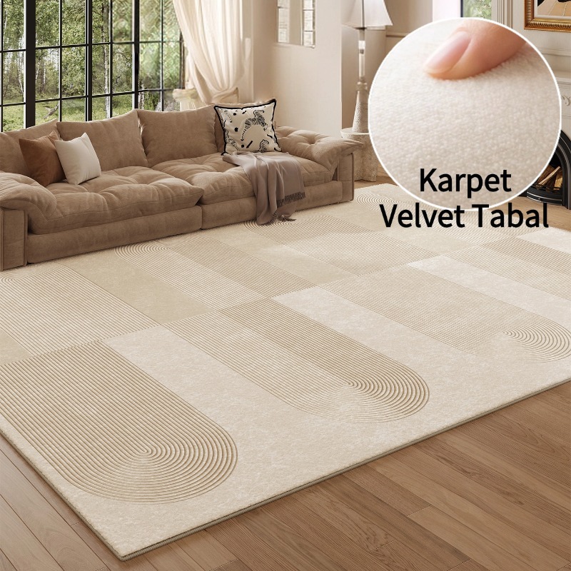 MATELIER Carpet Ruang Tamu Muji Style Karpet Bilik Tidur Aesthetic Room ...