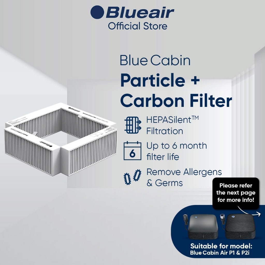 Blueair Cabin P1 P2i Genuine Filter | In-Car Particle + Carbon ...