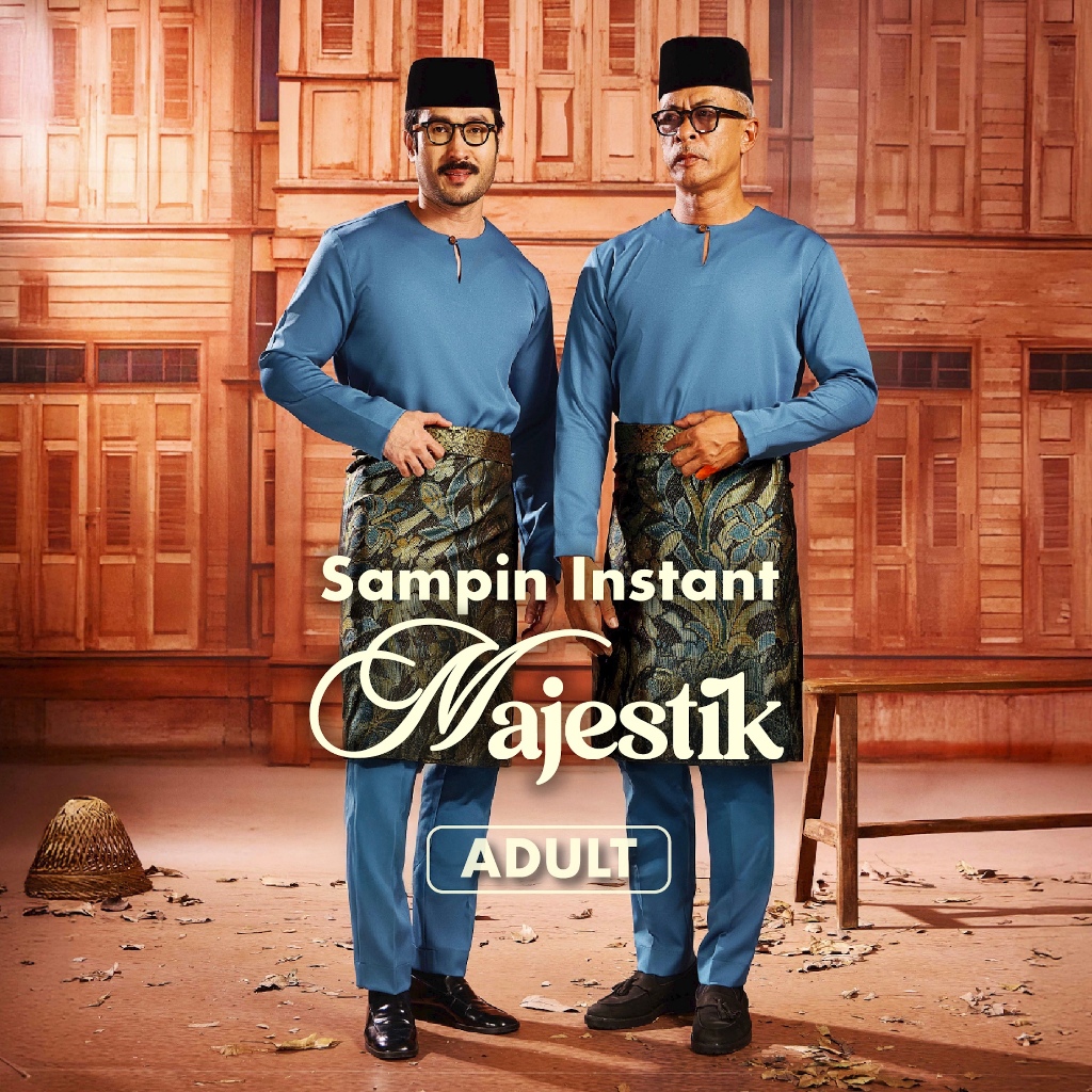 SAMPIN MAJESTIK (ADULT) - INSTANT/ORIGINAL (TENUN ASLI) | Shopee Malaysia