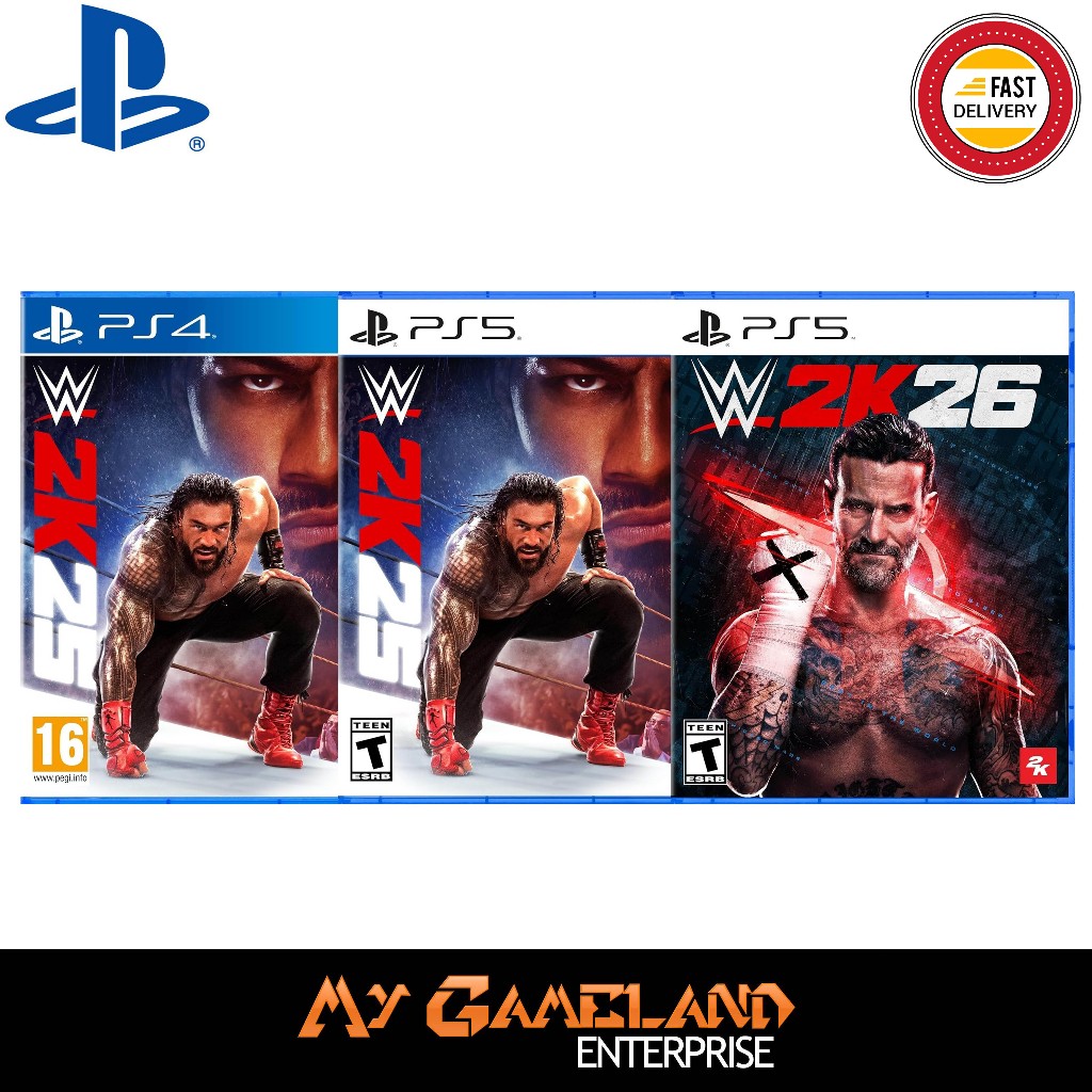 PS4 / PS5 WWE 2K25 | 2K26 | WWE 25 | 26 | WWE 2025 | 2026 (English ...