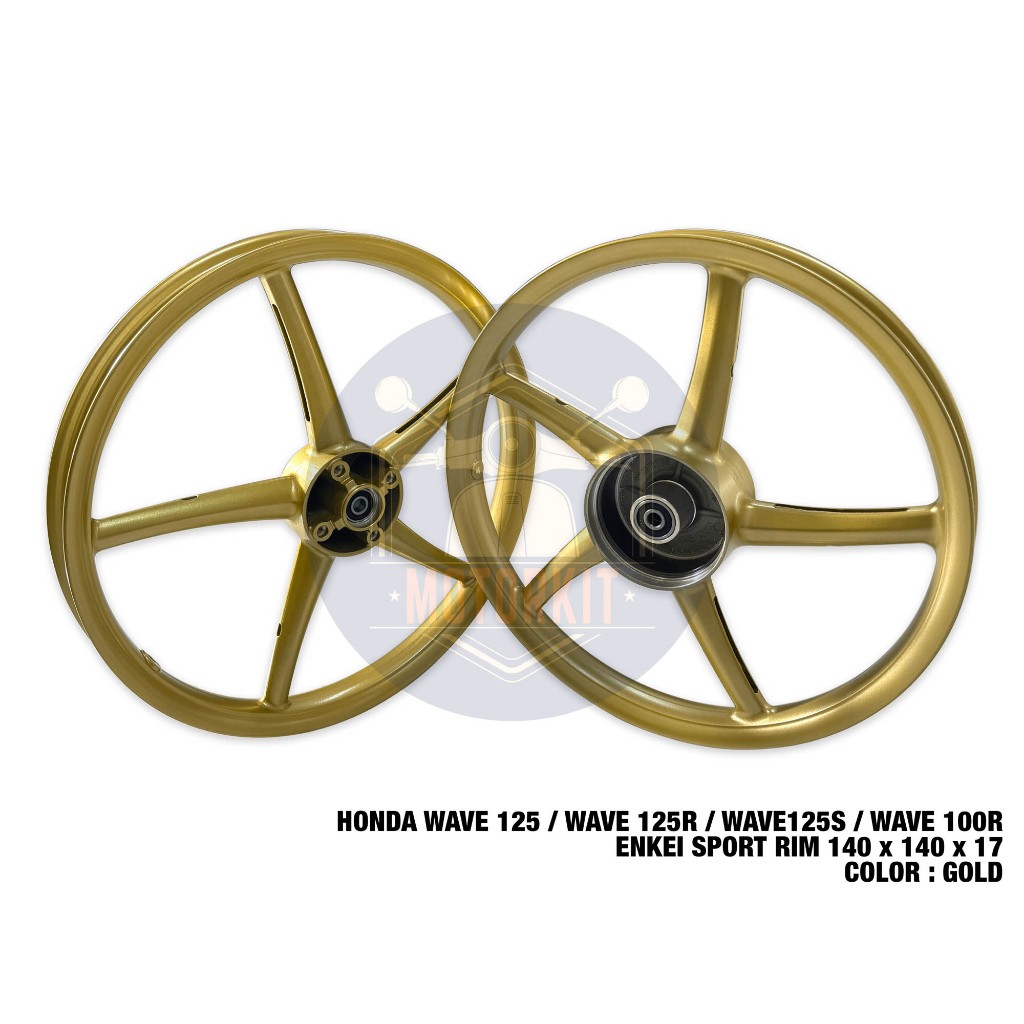 HONDA WAVE 125 WAVE 125R WAVE 125S WAVE 100R ENKEI SPORT RIM SP522 5 ...