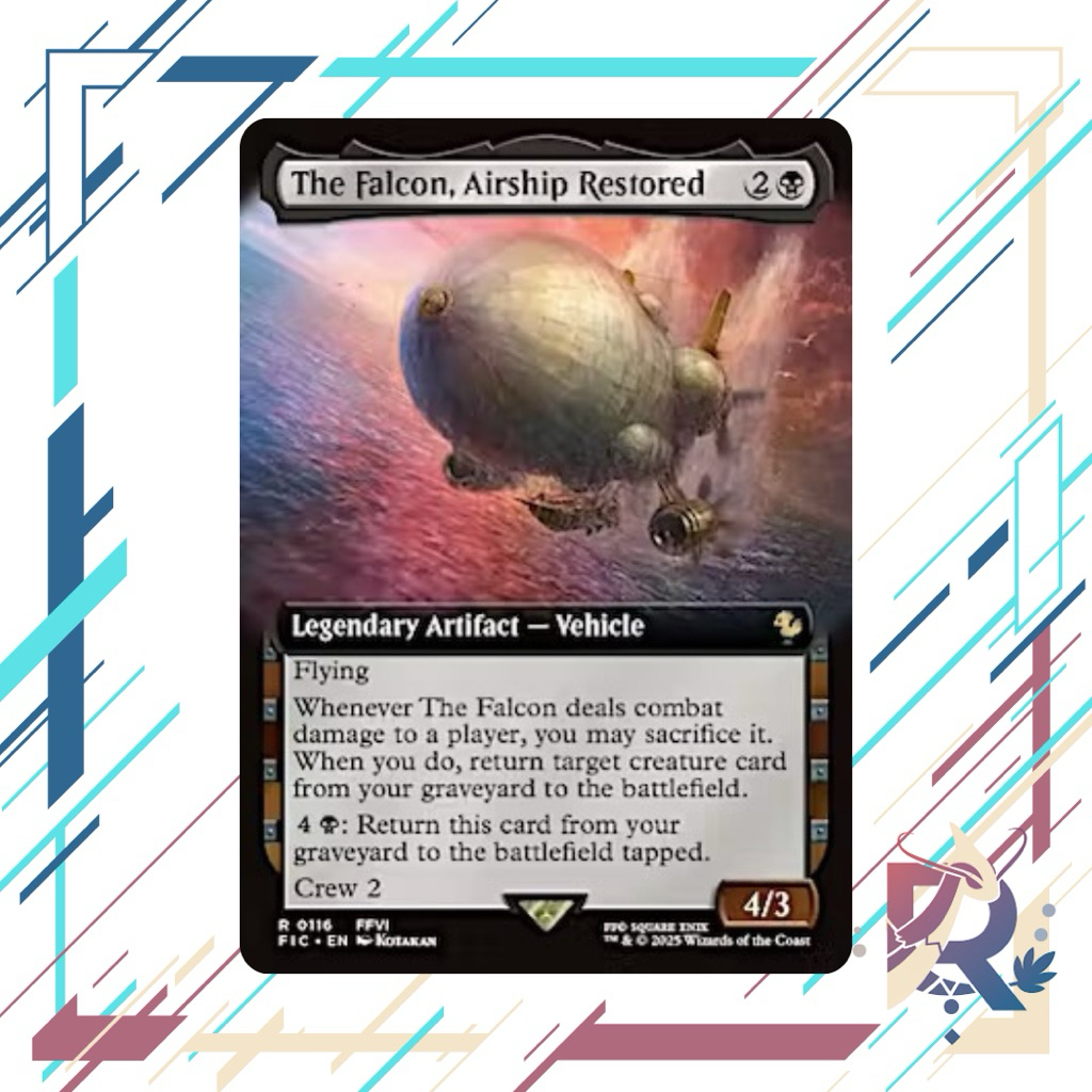 [MTG] Final Fantasy Commander Decks Variants: The Falcon, Airship ...