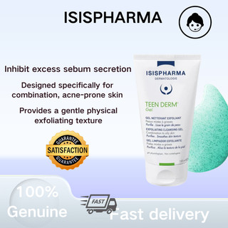 ISISPHARMA Teen Derm Gel Cleanser 150ml – Exfoliating Face Wash for ...