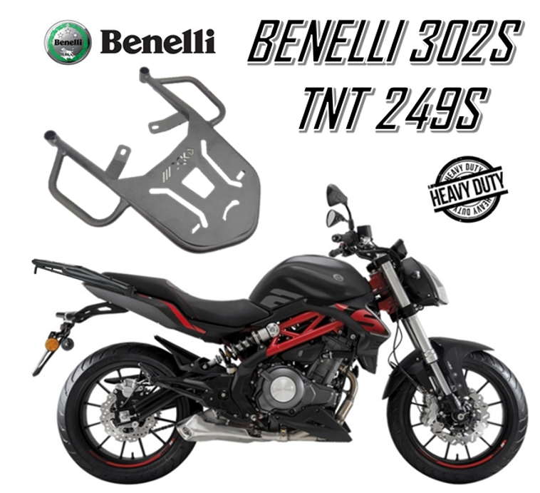 BENELLI TNT 249S BN 302S TOP BOX RACK MONORACK HEAVY DUTY HIGH QUALITY ...