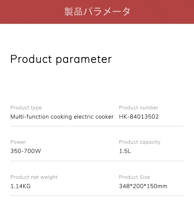 Olayks Multifunctions Electric Cooker 1.5L Capacity Non Stick Ceramic Coating Mini Electric ...