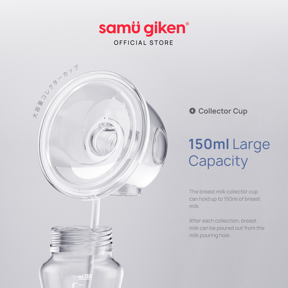 Samu Giken Breast Pump Wearable Advance Digital Display / Hands-Free Rechargeable Model: SG-BPS6 ...